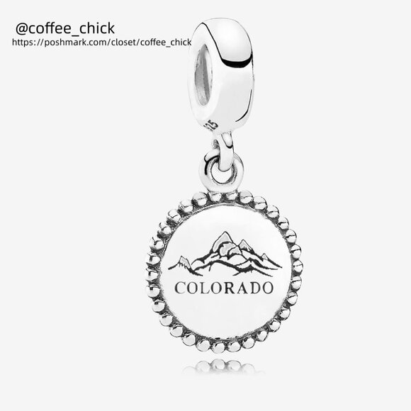 Pandora | Jewelry | Pandora Colorado Snow Cap Dangle Charmpendant ...
